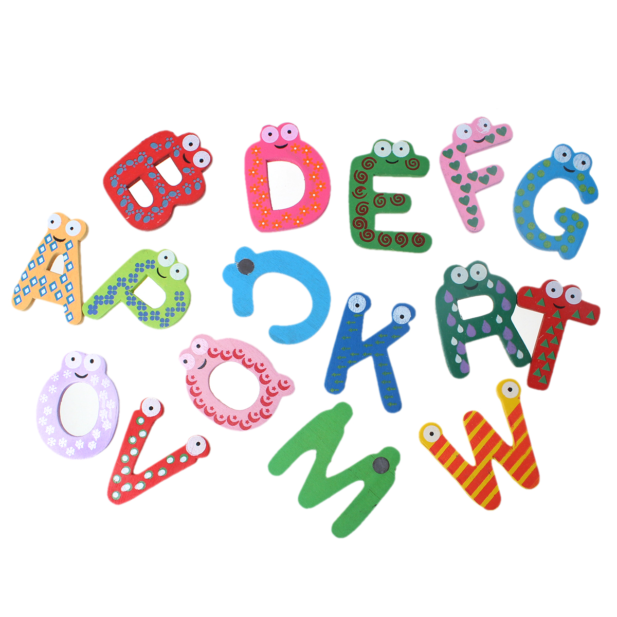 Buchtaben Magnet Kühlschrankmagnet Initialen ABC Schule Buchstabe ...