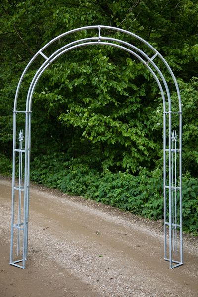 Rosenbogen Metall Turin / Breite: 180cm, Zink