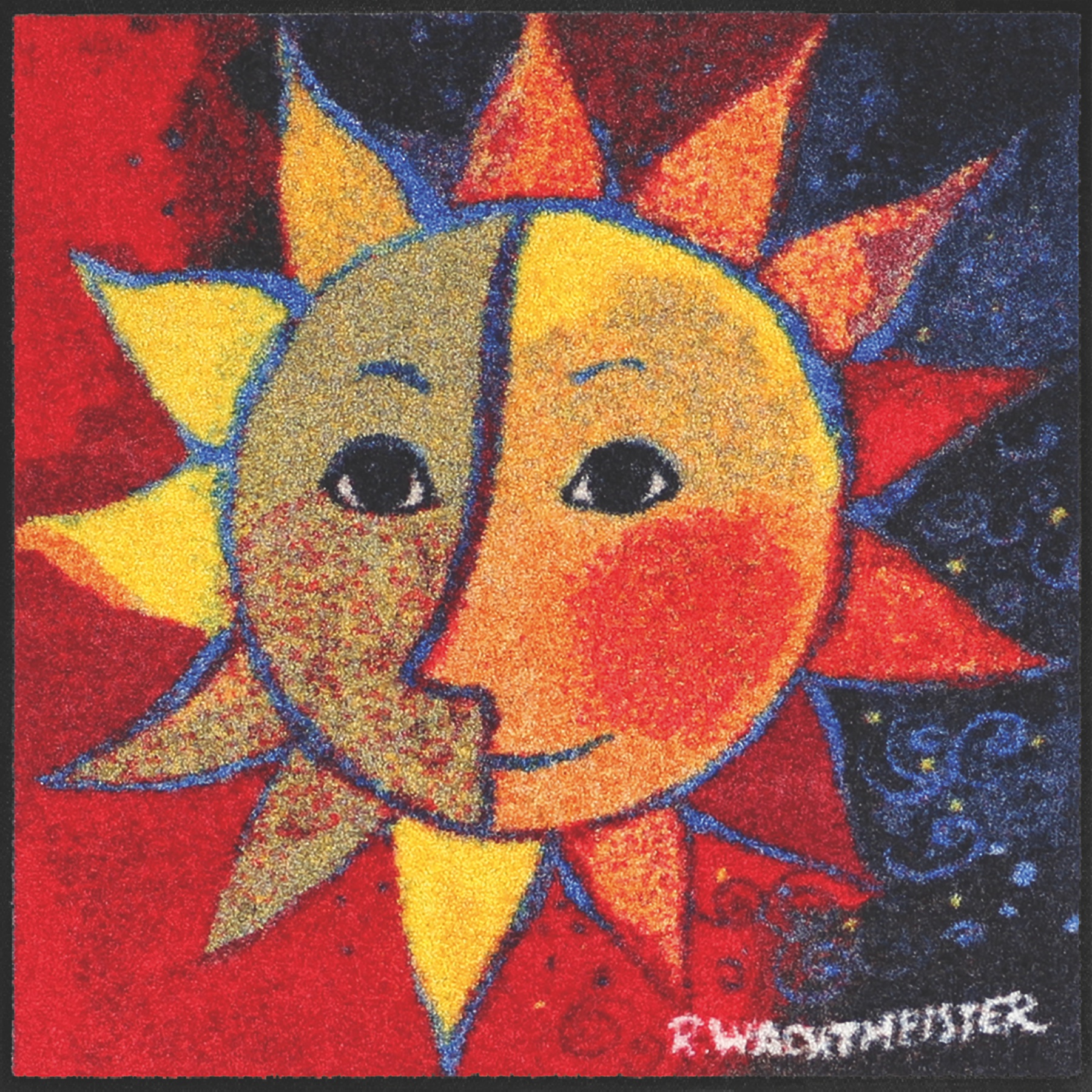 Rosina Wachtmeister Fußmatte Sole Rosina Wachtmeister waschbar