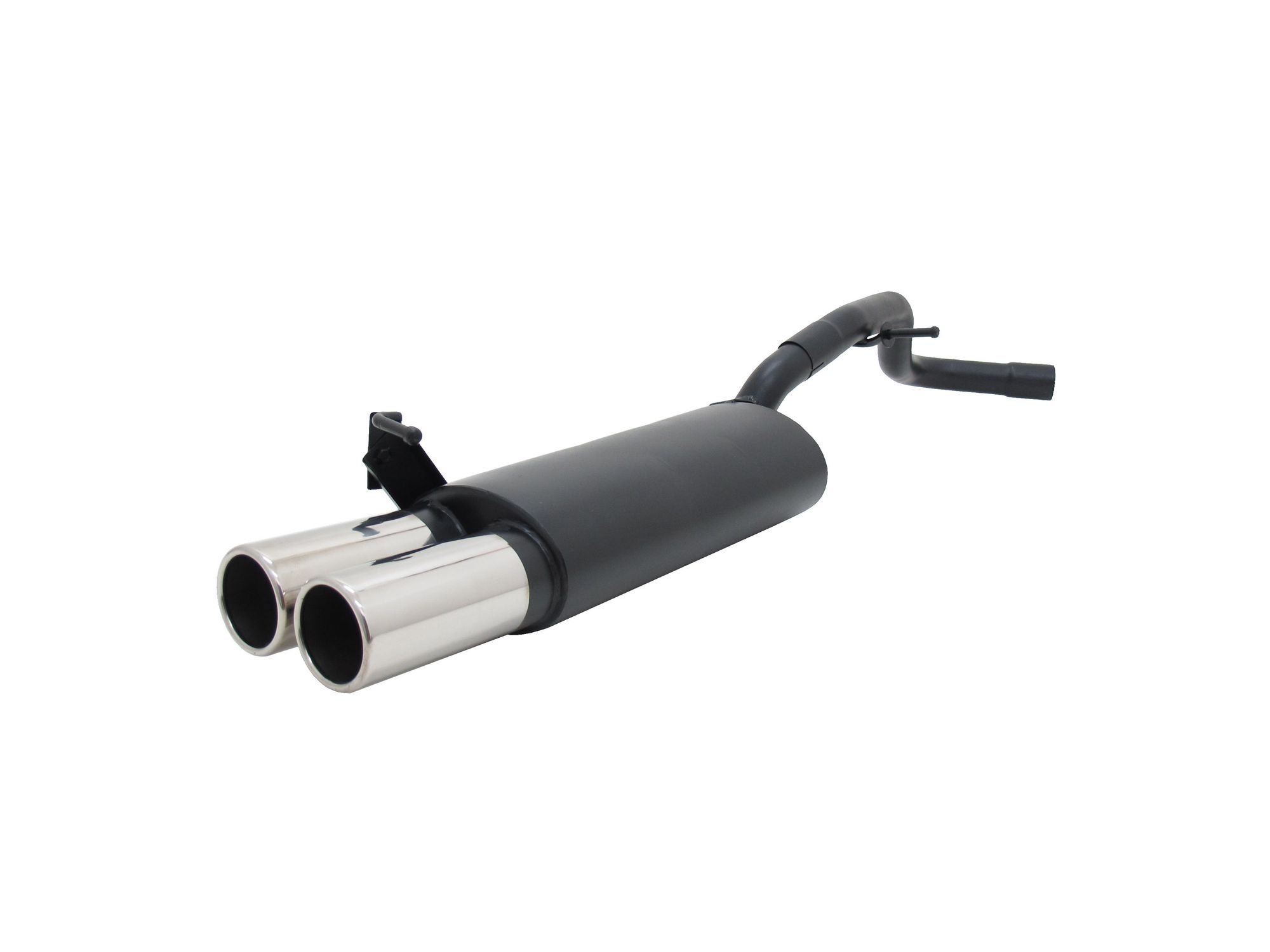 NOVUS Edelstahl Sportauspuff Audi A3 8L 1.6l 1.8l 1.8T 1.9l TDI - 2 x ...