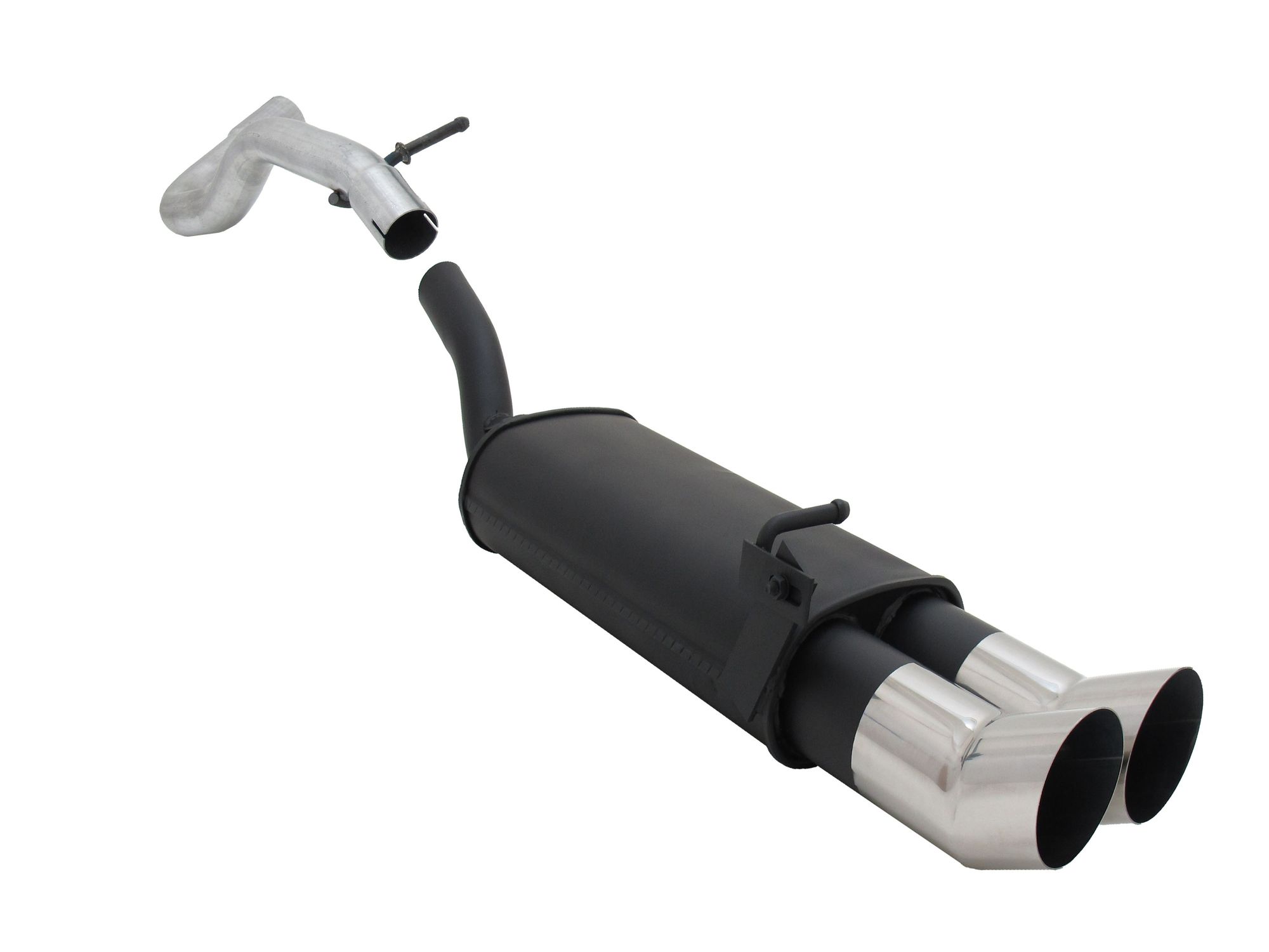 NOVUS Sportauspuff Audi A3 8L Limousine Frontantrieb 1.6 1.8 1.8T 1.9 ...