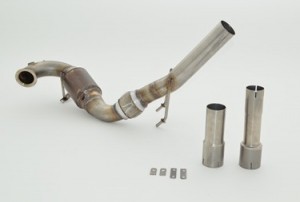 FRIEDRICH MOTORSPORT 63.5mm Downpipe mit Sport Kat. Audi A3 8V Limousine Frontantrieb ab Bj. 2013 1.4l TSI 92 103kW Sportauspuff online bestellen sportauspuff store
