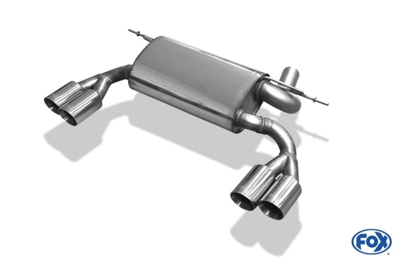 FOX Duplex Sportauspuff BMW F30/31 320d Coupe M-Paket 2.0l D 135kW ...