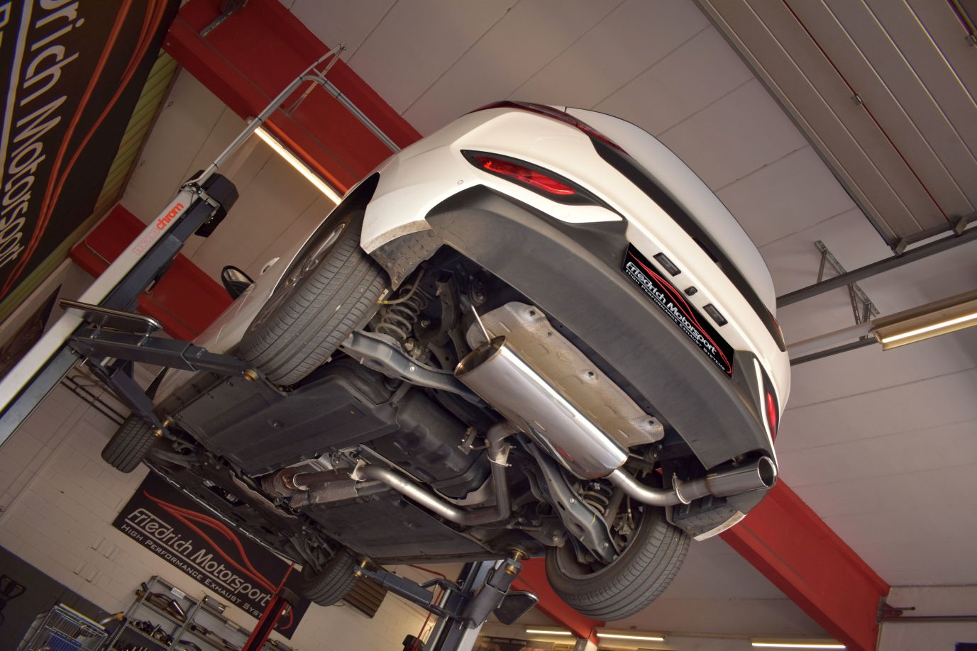 FRIEDRICH MOTORSPORT Komplettanlage Gruppe A Hyundai i30 PDE Fastback ...