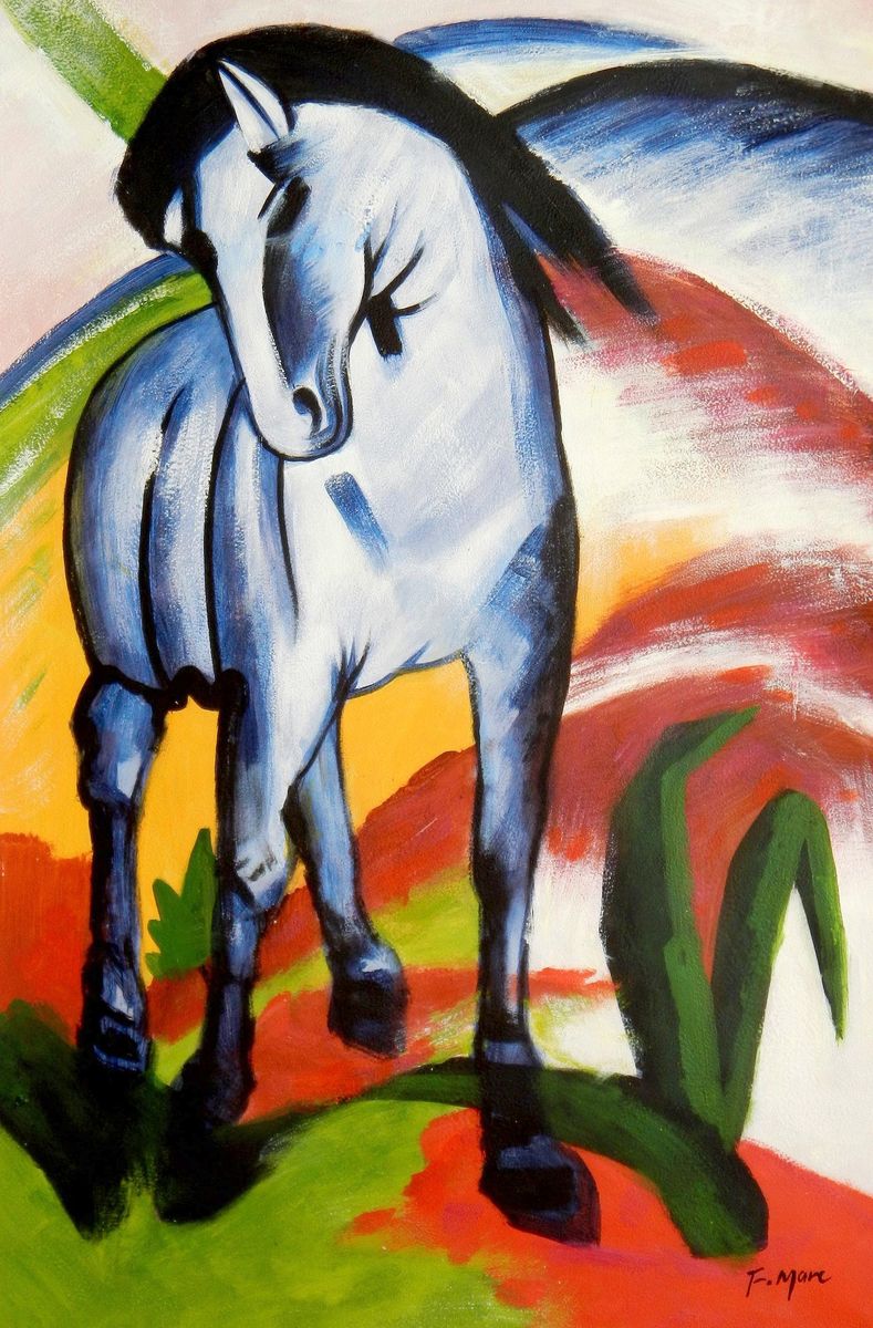 Gemälde von Franz Marc viele Grössen und Motive zur Auswahl in unserem Shop
