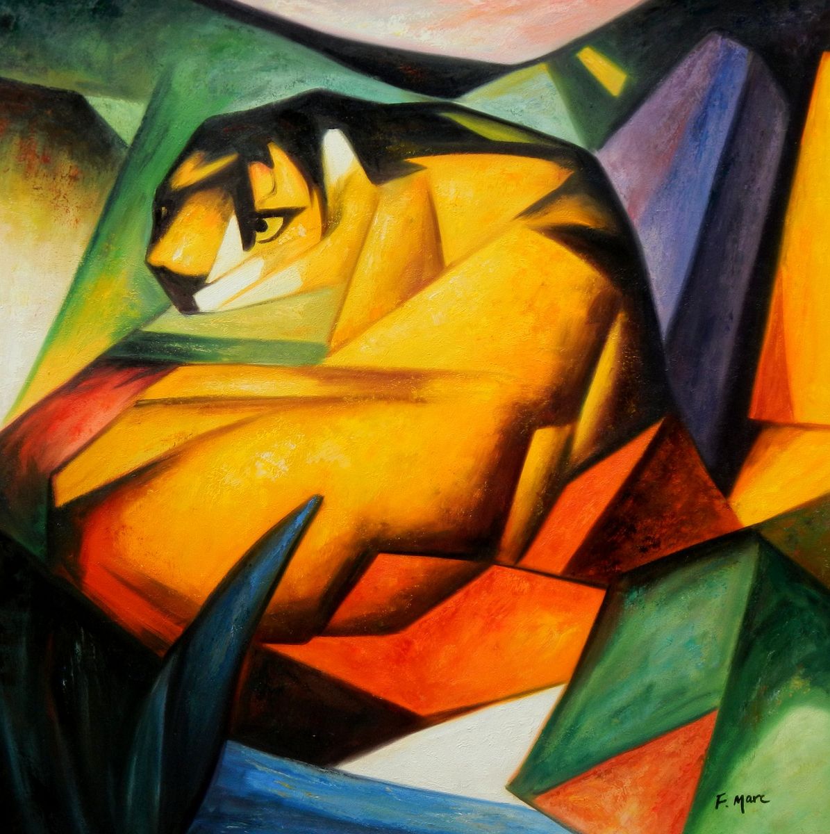 Gemälde von Franz Marc viele Grössen und Motive zur Auswahl in unserem Shop