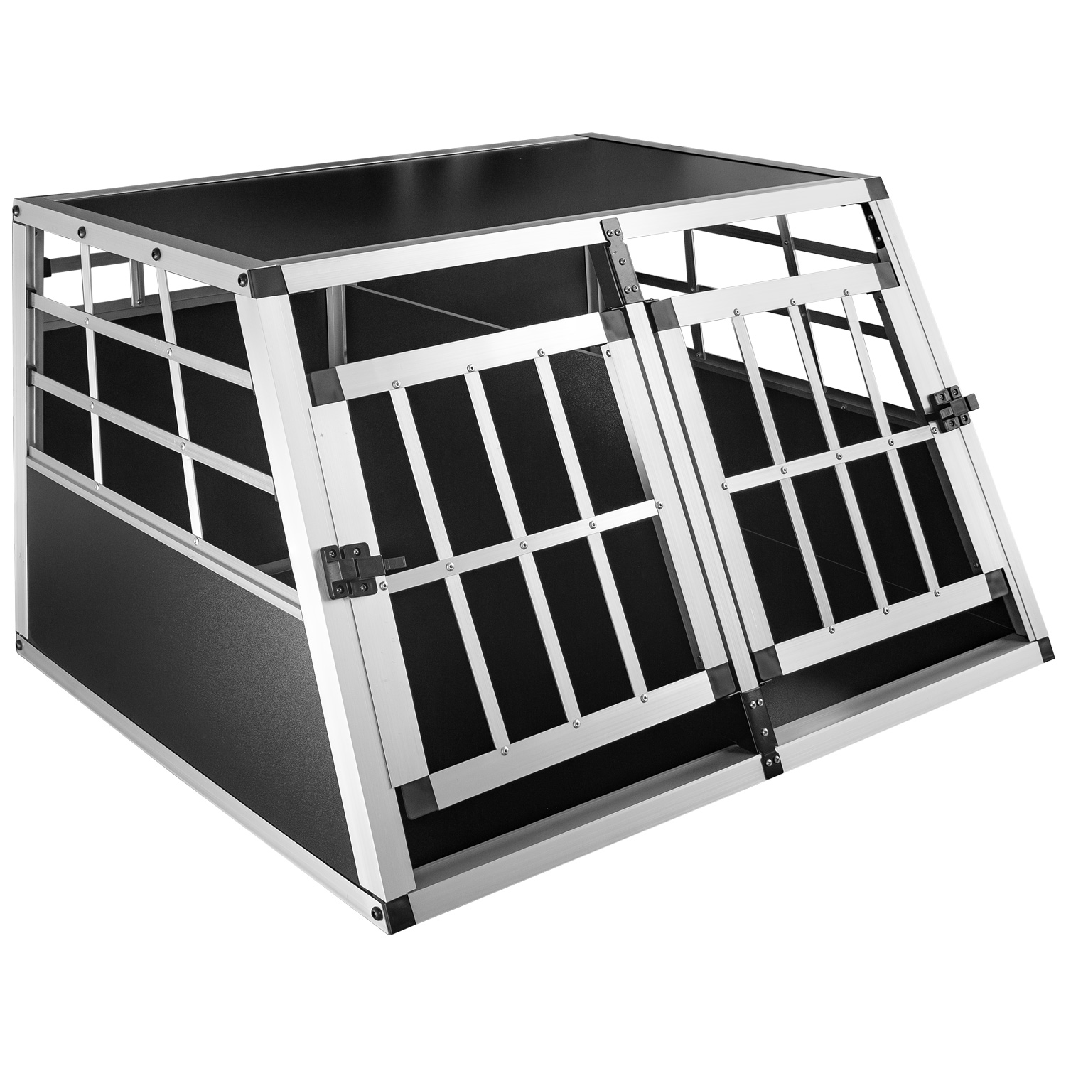 Hundebox Hundetransportbox Auto Alu Hunde Transportbox Aluminium ...