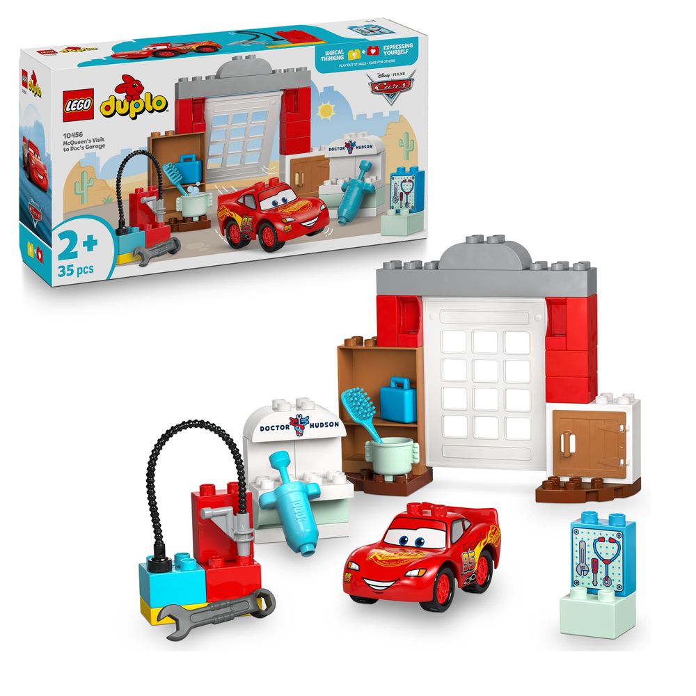 LEGO 10456 McQueens Besuch in Docs Werkstatt | JB Spielwaren