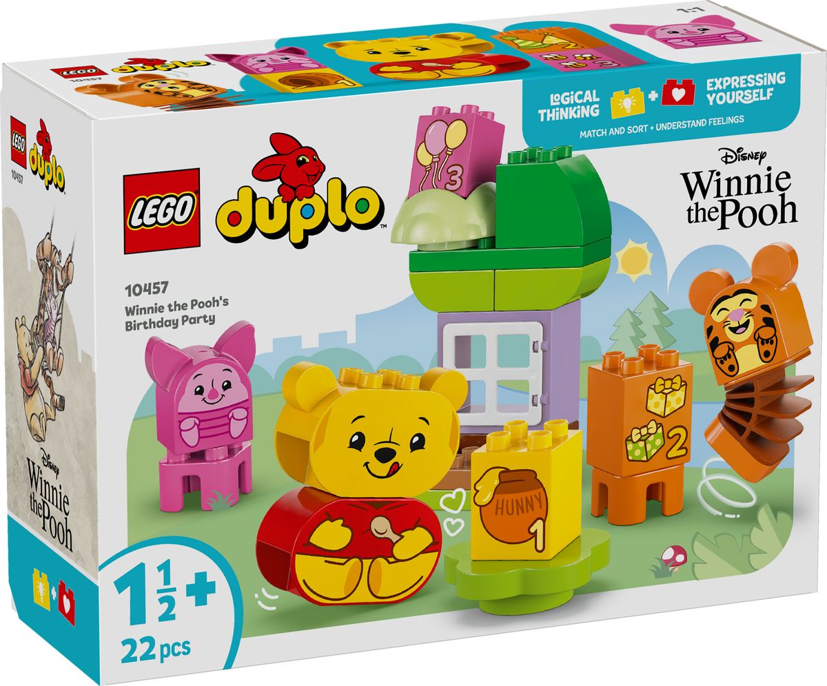 LEGO 10457 Winnie the Pooh's birthday party | JB Spielwaren