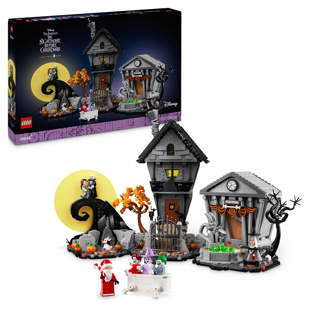 LEGO 21351 Tim Burtons Disney Film Nightmare Before Christmas | JB ...