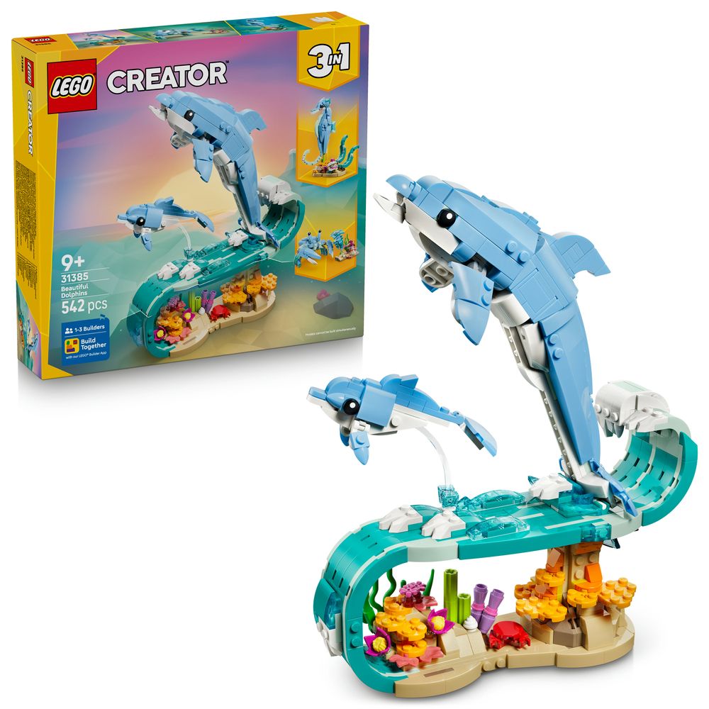 LEGO 31385 Sea Animals: Beautiful Dolphins | JB Spielwaren