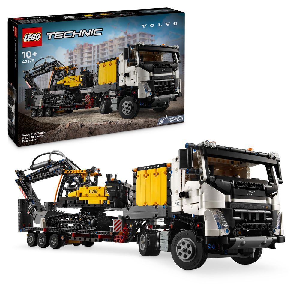 LEGO 42175 Volvo FMX Truck & EC230 Electric Excavator | JB Spielwaren