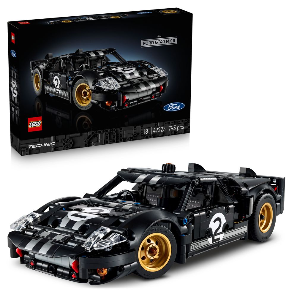 LEGO 42223 1966 Ford GT40 MKII Rennwagen | JB Spielwaren
