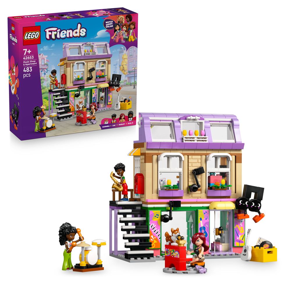 LEGO 42653 Music Store & Apartment | JB Spielwaren