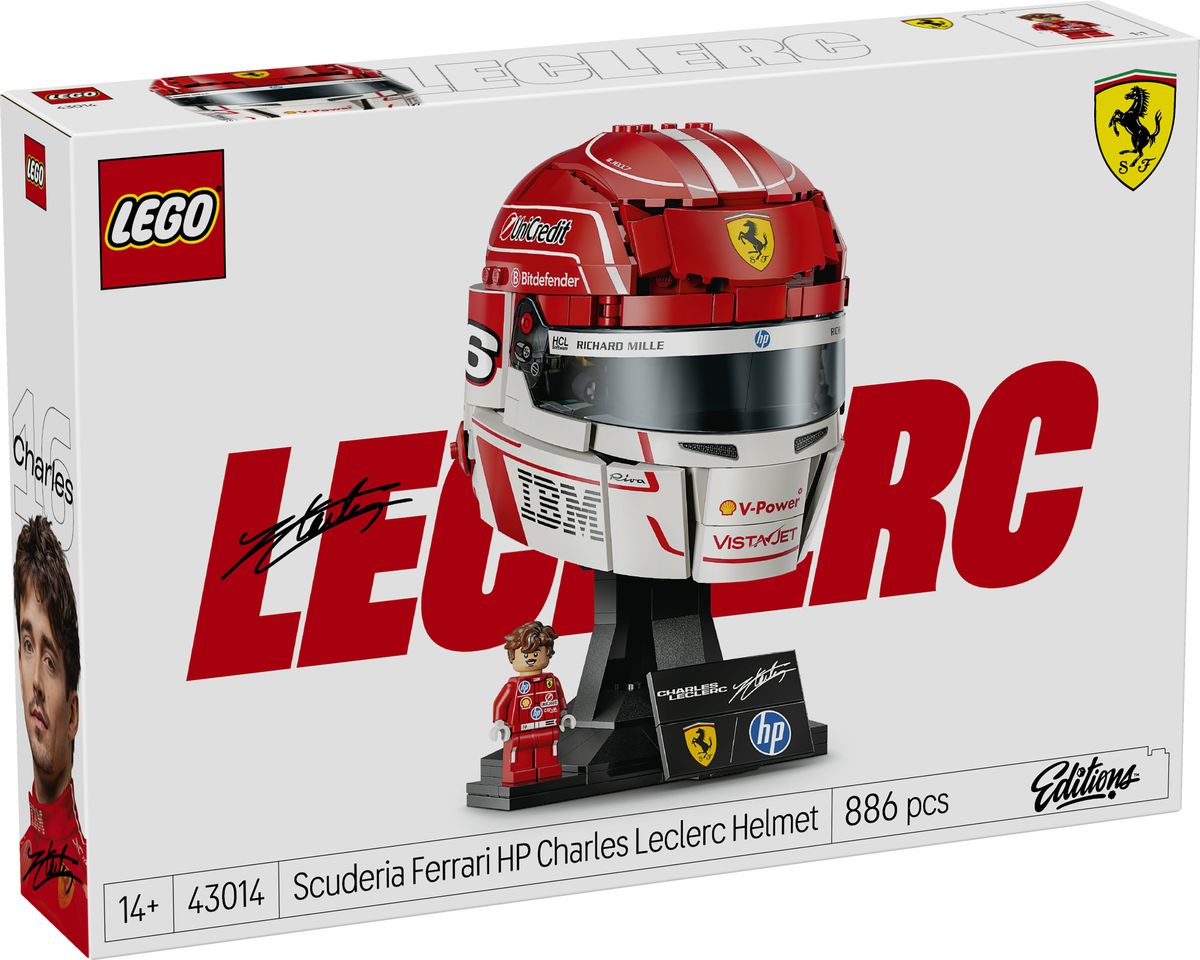 LEGO 43014 Scuderia Ferrari HP Charles Leclerc Helm | JB Spielwaren