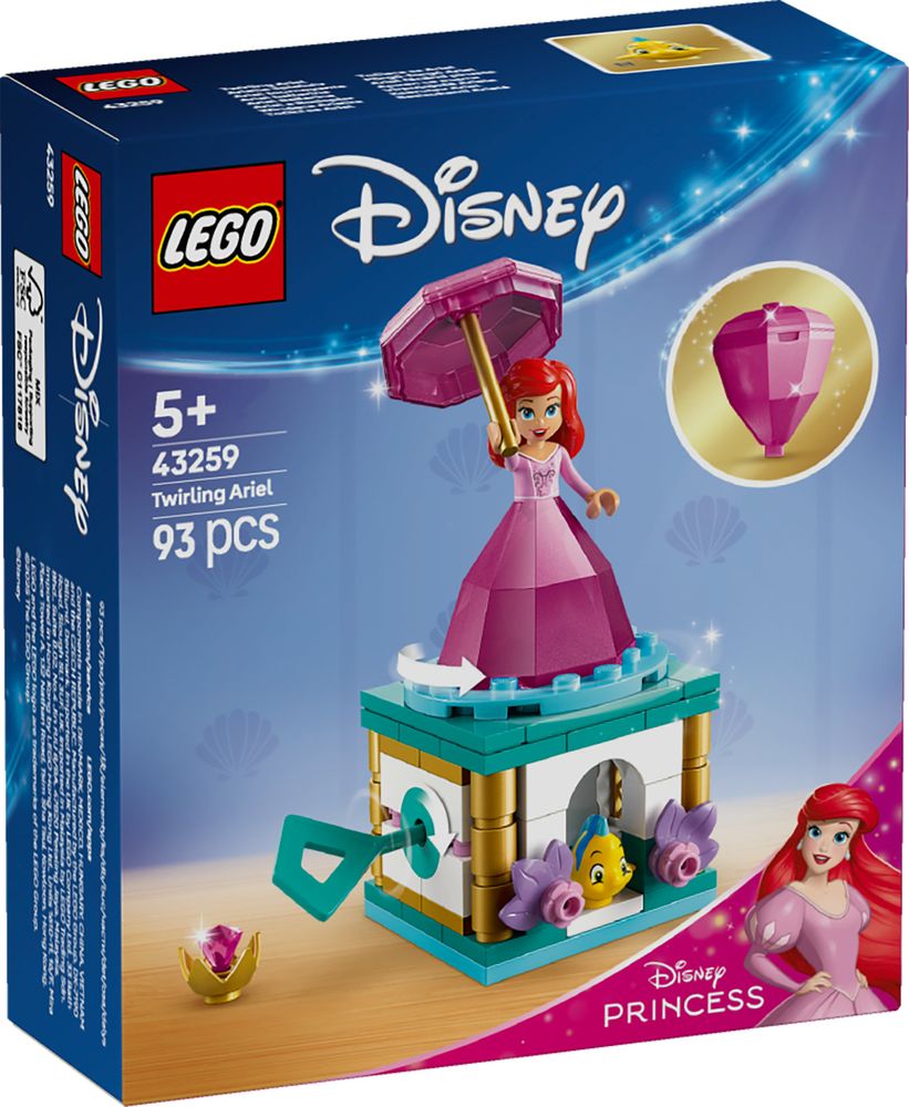 LEGO 43259 Ariel's music box | JB Spielwaren