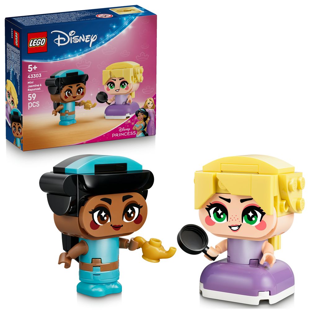 LEGO 43303 Die Mini-Prinzessinnen Jasmin und Rapunzel | JB Spielwaren