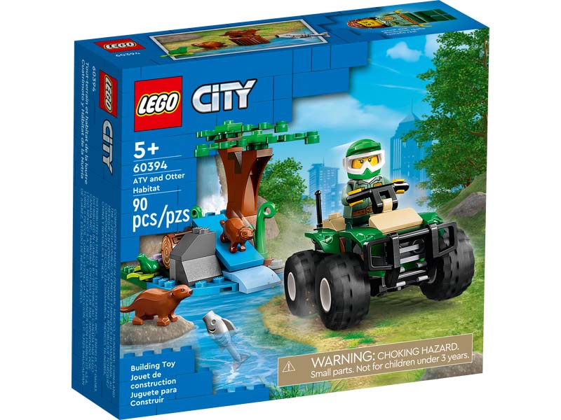 LEGO 60394 ATV and Otter Habitat | JB Spielwaren