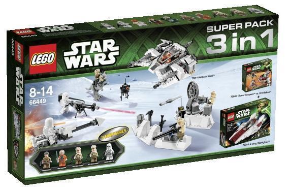 LEGO 66449-1 Star Wars Super Pack 3 in 1 (75000, 75003, 75014) | JB ...