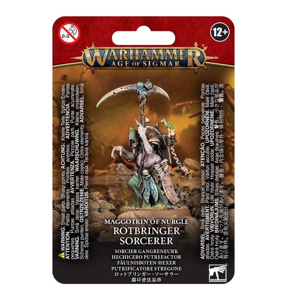 MAGGOTKIN OF NURGLE: ROTBRINGER SORCERER | JB Spielwaren