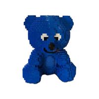 LEGO MOC Teddy blue designed by Rene Hoffmeister | JB Spielwaren