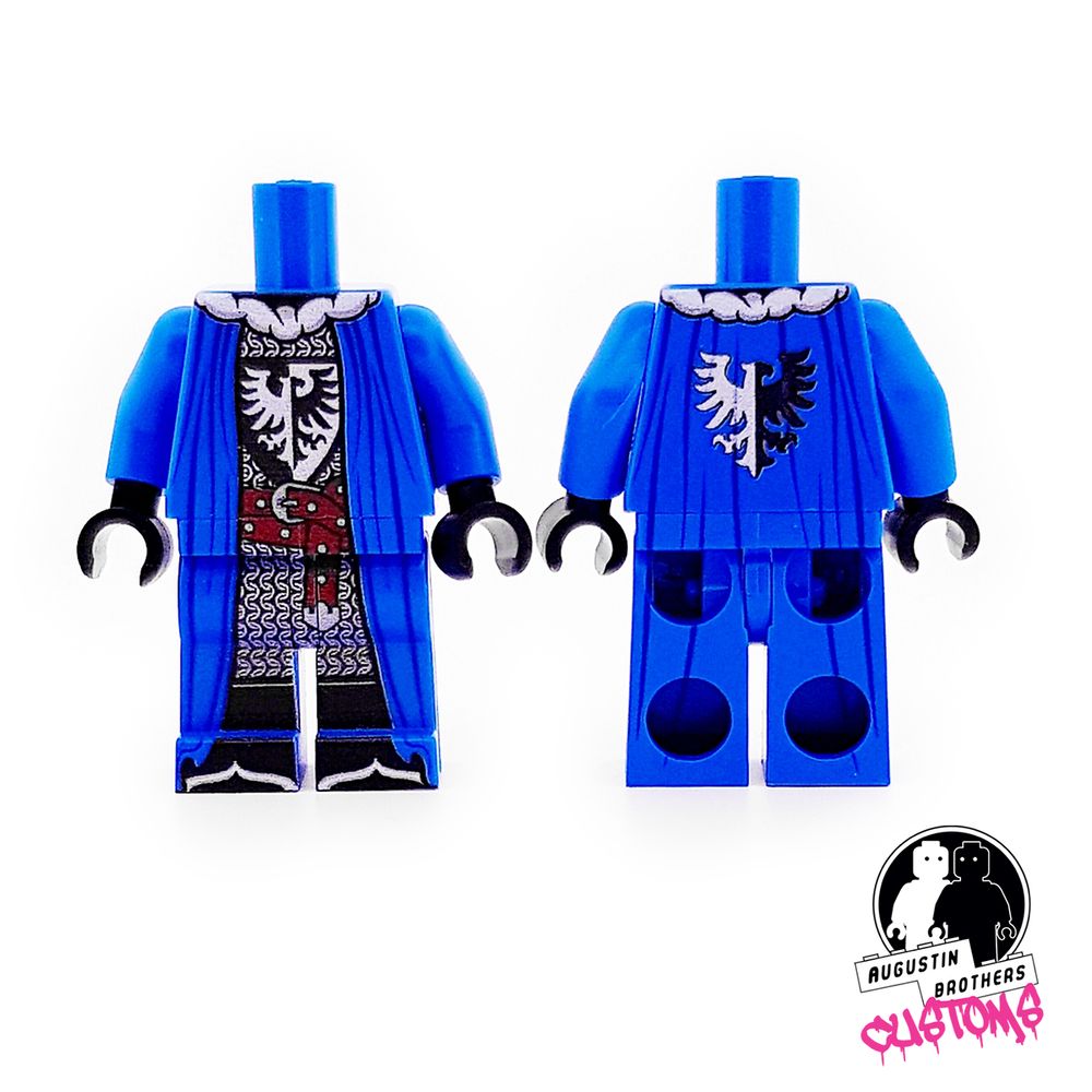 Custom Ritter Minifigur - Haus Falcon: Mantel-Ritter | JB Spielwaren