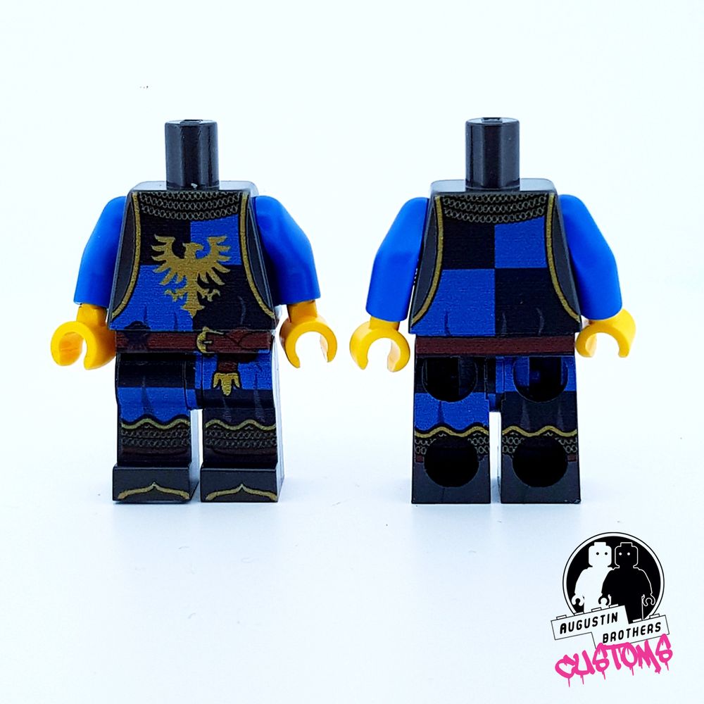 Custom Ritter Minifigur - Haus Falcon: Palast-Ritter/ Chess/ Umhang ...