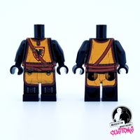 Custom medieval minifigure - House Raven: Archer/ Shoulder Strap | JB ...