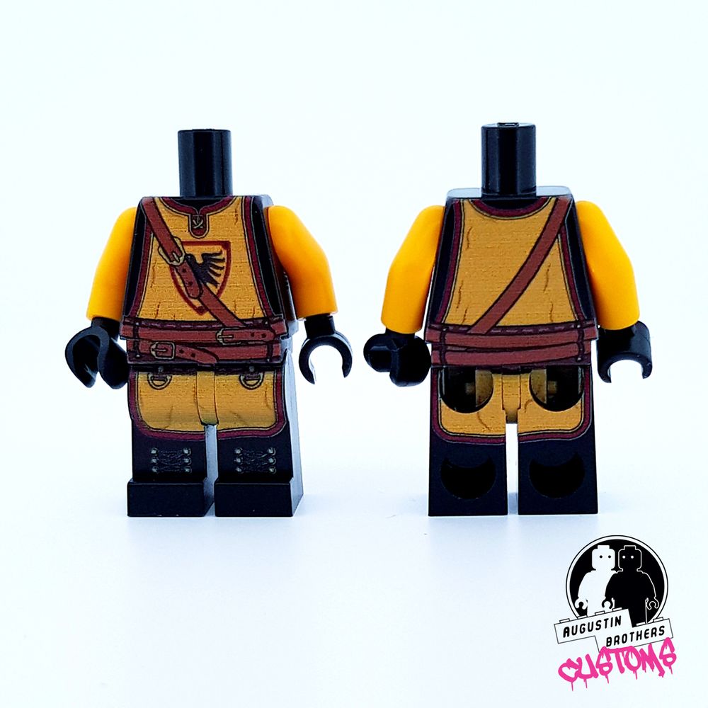 Custom medieval minifigure - House Raven: Archer/ Shoulder Strap | JB ...