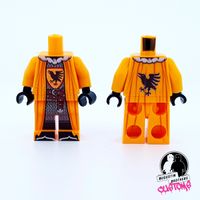 Custom medieval minifigure - House Raven: Cloak Knight | JB Spielwaren