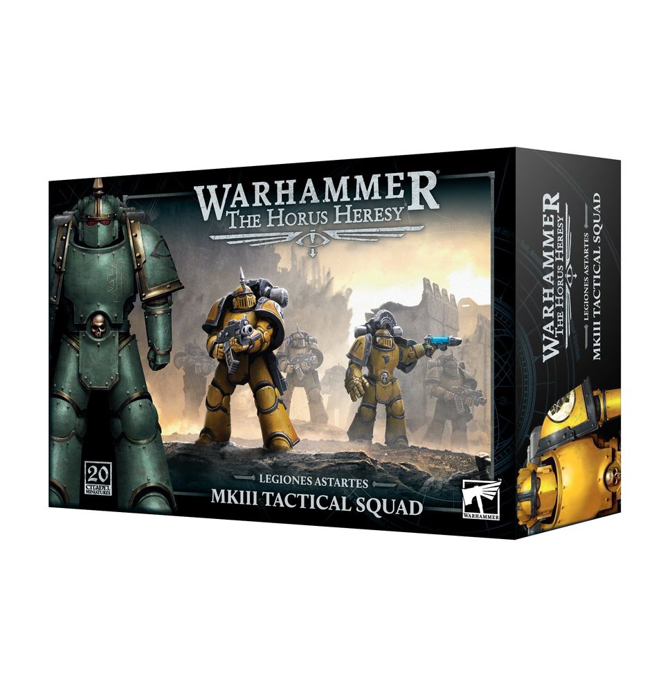 HORUS HERESY: LEGIONES ASTARTES MKIII TACTICAL SQUAD | JB Spielwaren