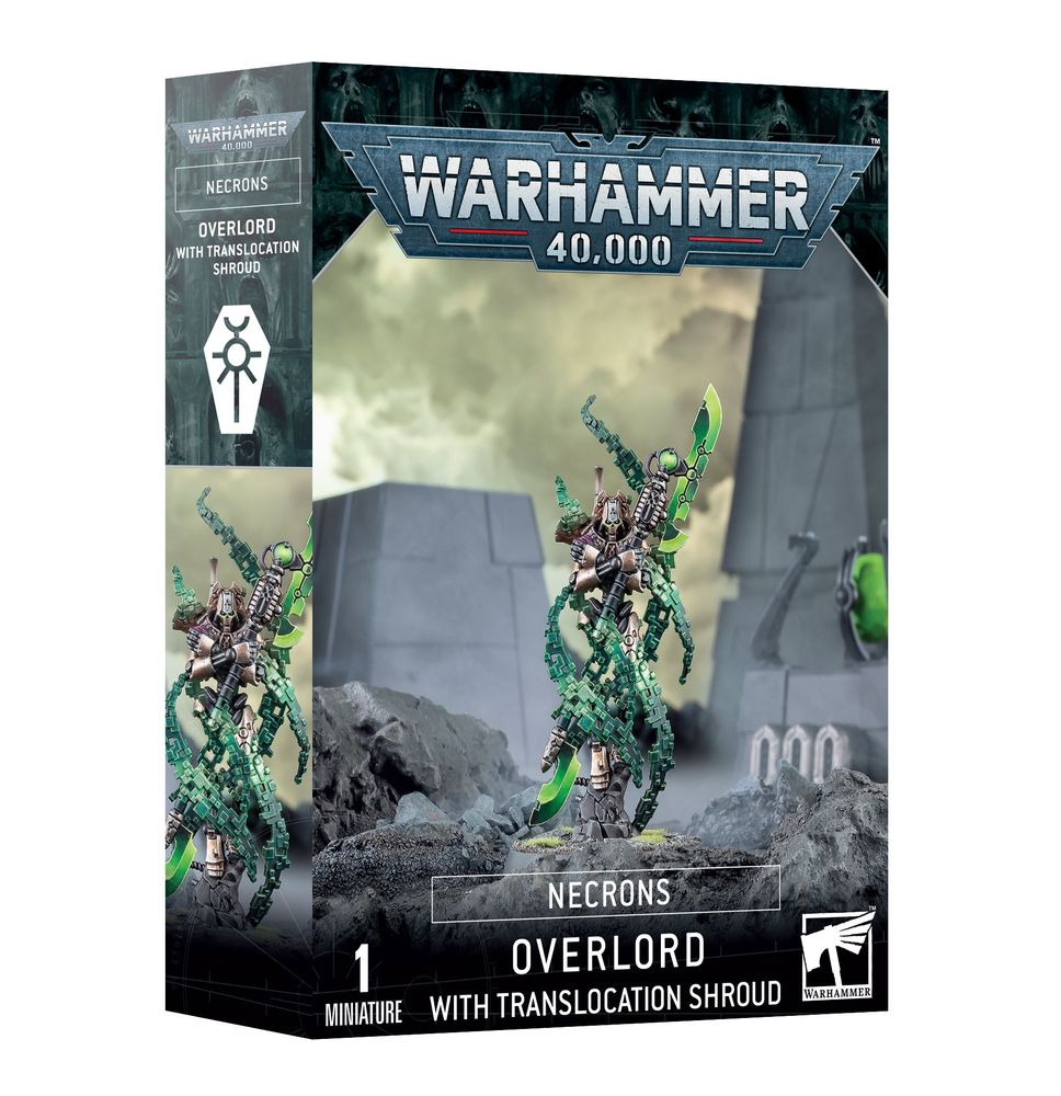 NECRONS: OVERLORD WITH TRANSLOCATION SHROUD | JB Spielwaren