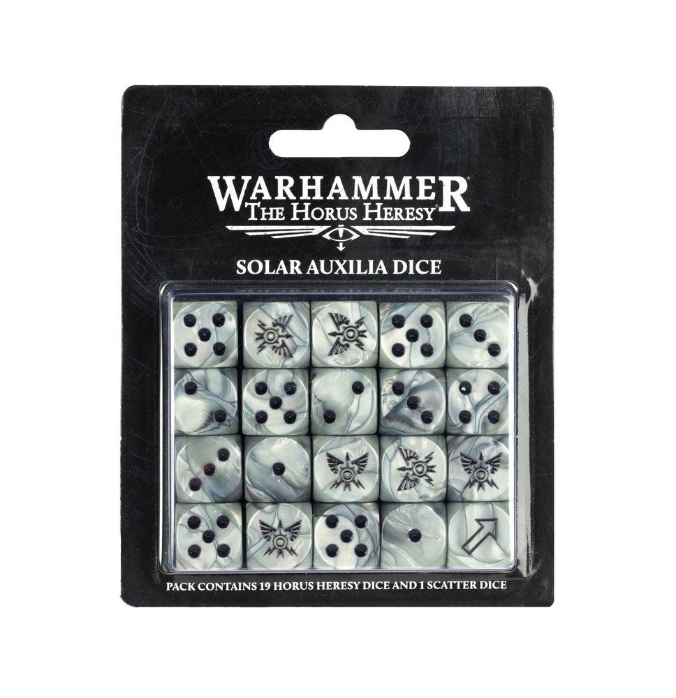 HORUS HERESY: SOLAR AUXILIA DICE | JB Spielwaren
