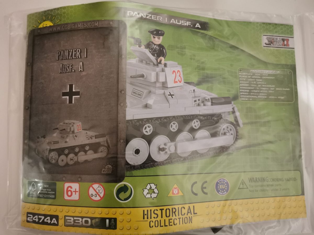 Cobi 2474A V2 Panzer I Ausf. A gebraucht | JB Spielwaren