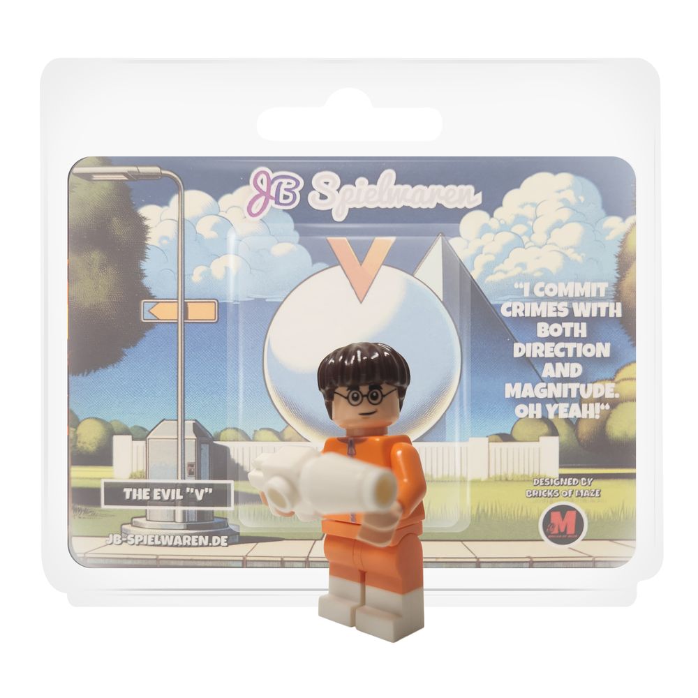 The Evil "V" Minifigure | JB Spielwaren