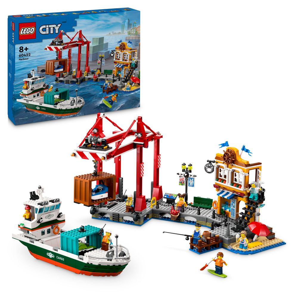 LEGO 60422-B2B Seaside Harbor with Cargo Ship | plentyShop LTS