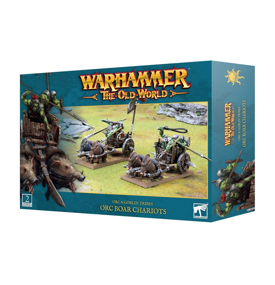 ORC & GOBLIN TRIBES: ORC BOAR CHARIOTS | JB Spielwaren