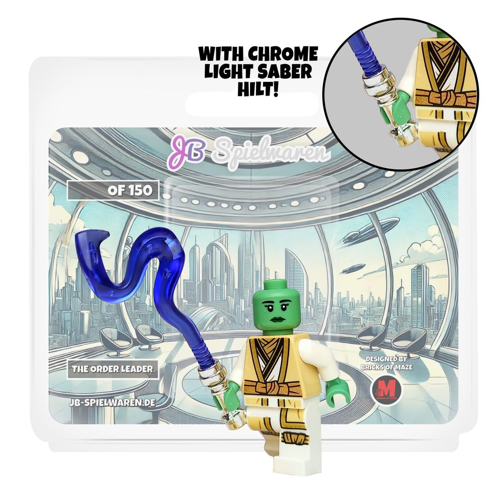 The Order Leader Custom Minifigure designed by Bricks of Maze | JB ...