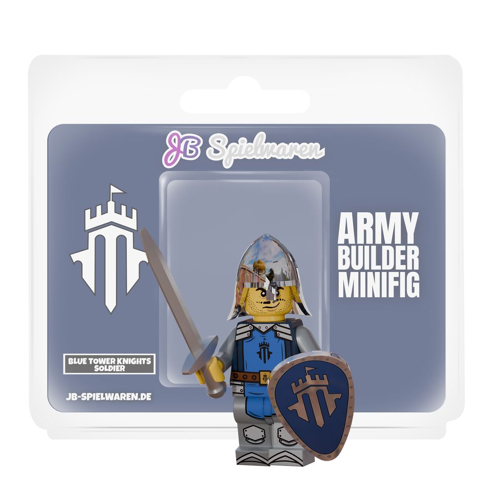 Blue Tower Knight Soldier | JB Spielwaren
