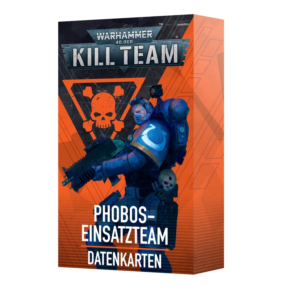 KILL TEAM DATENKARTEN: PHOBOS-EINSATZTEAM (GER) | JB Spielwaren