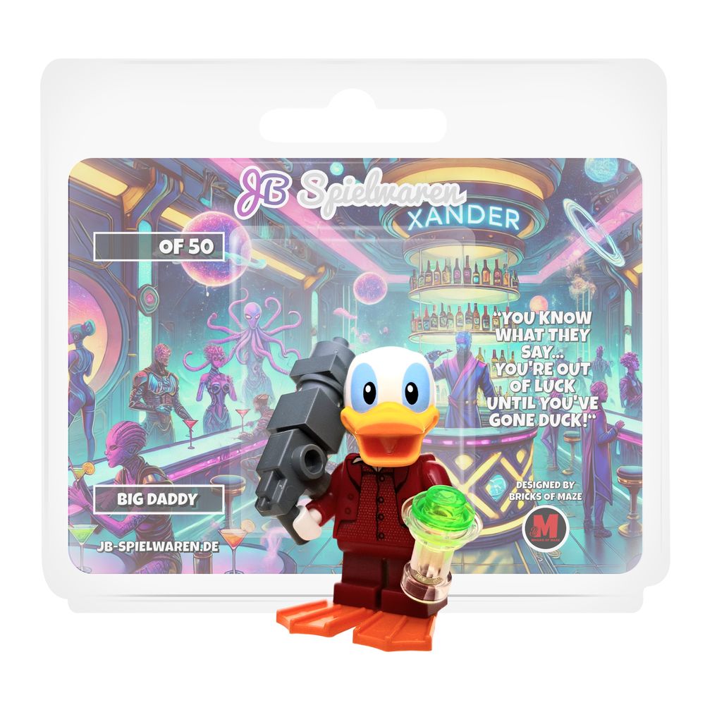 Big Daddy Custom Minifigur designed by Bricks of Maze | JB Spielwaren