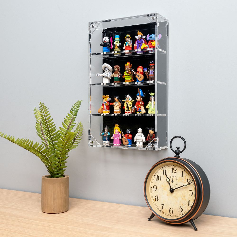 Wall display case for 20 LEGO® minifigures – BrickShell Cases | JB ...