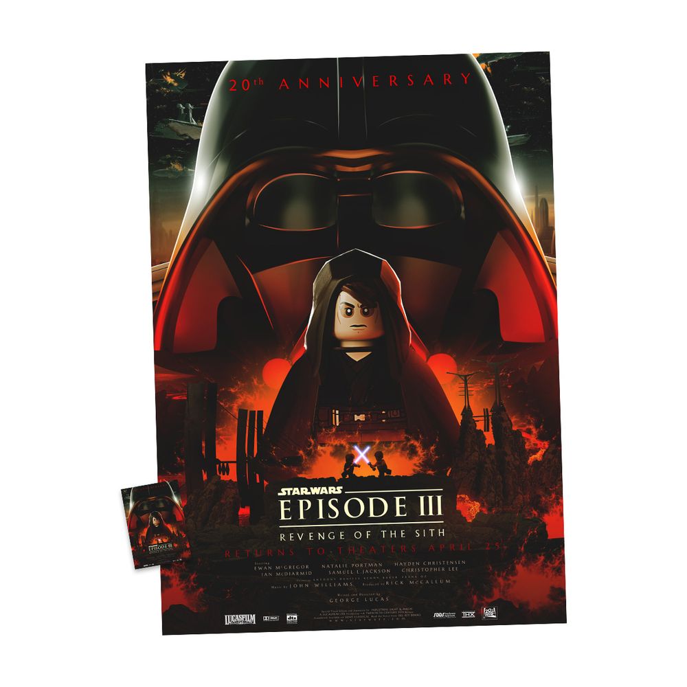 Episode III Poster + 2x3 Poster Tile | JB Spielwaren