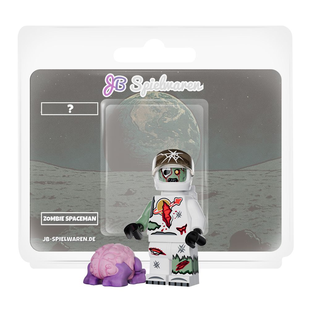 Zombie Spaceman Halloween 2025 Custom Minifigure | JB Spielwaren