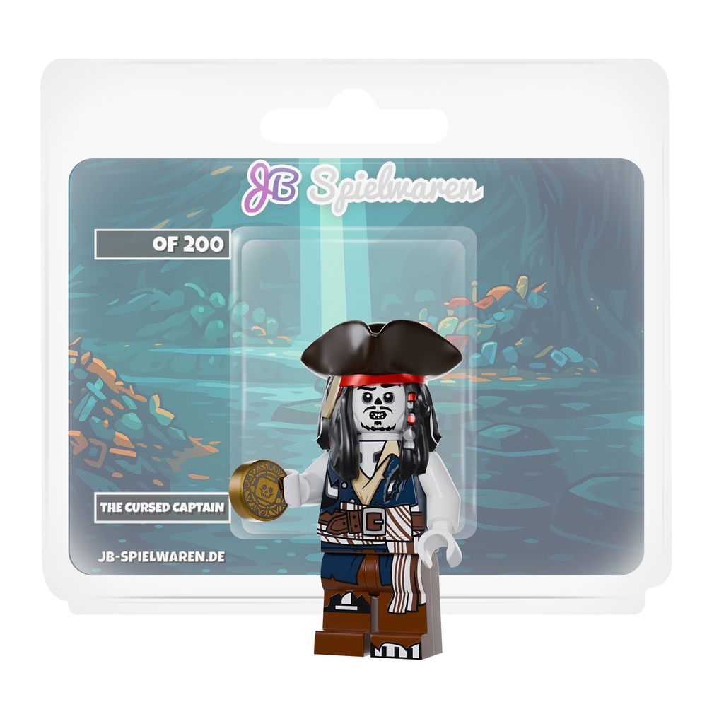 CURSED-CAPTAIN Custom Minifigur | JB Spielwaren