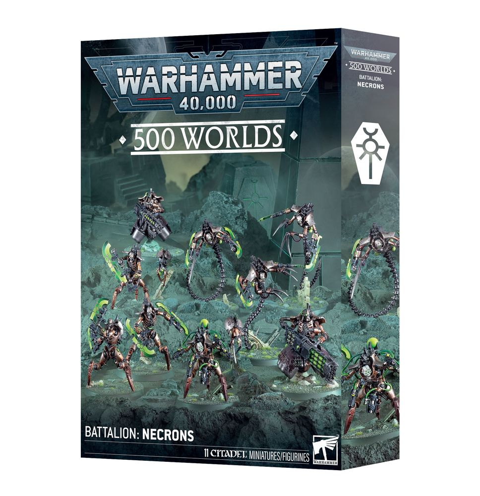 500 WORLDS BATTALION: NECRONS | JB Spielwaren
