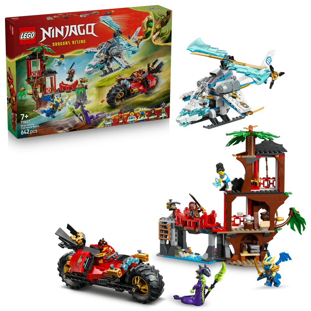 LEGO 71857 Ninja Vehicle Tree House Battle | JB Spielwaren