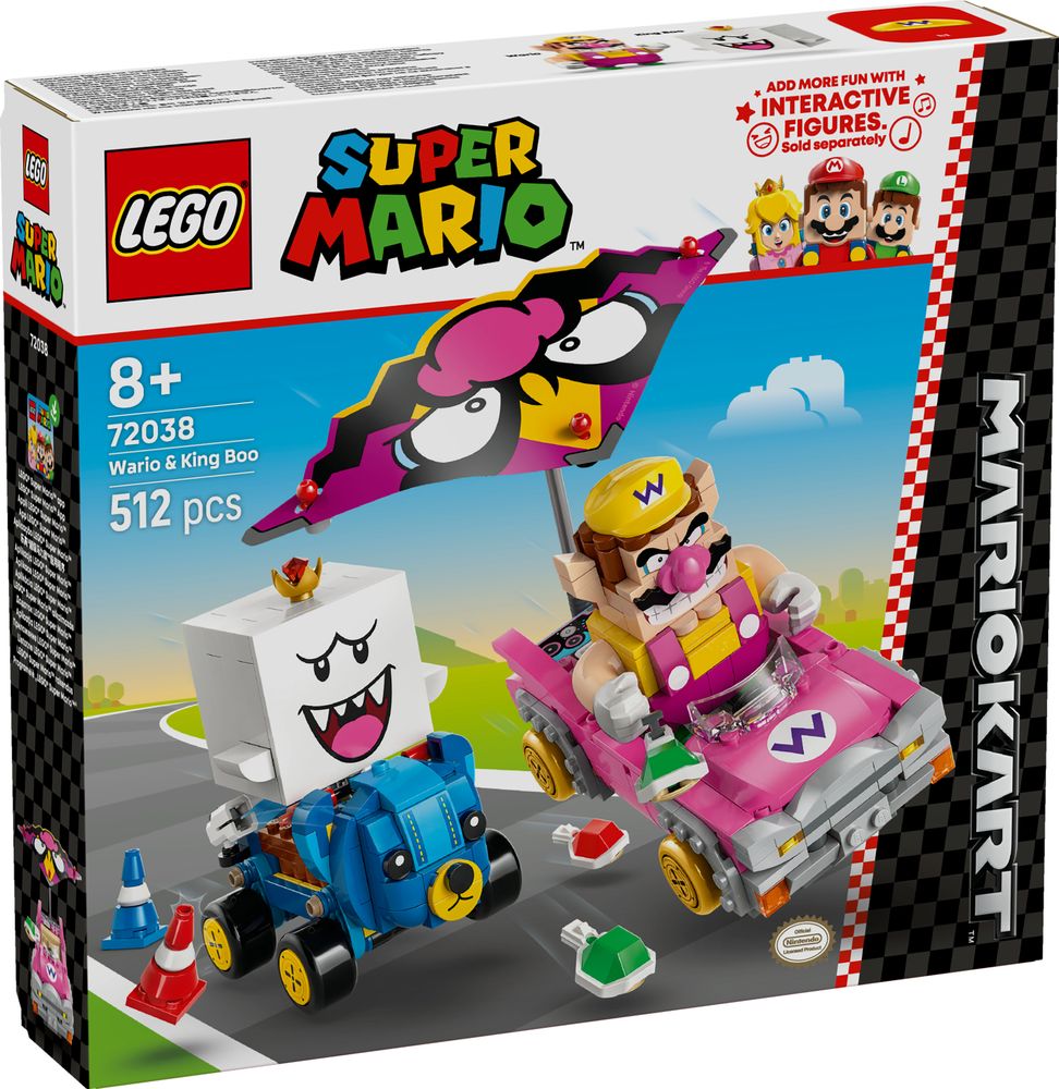 LEGO 72038 Mario Kart™ – Wario & König Buu Huu | JB Spielwaren