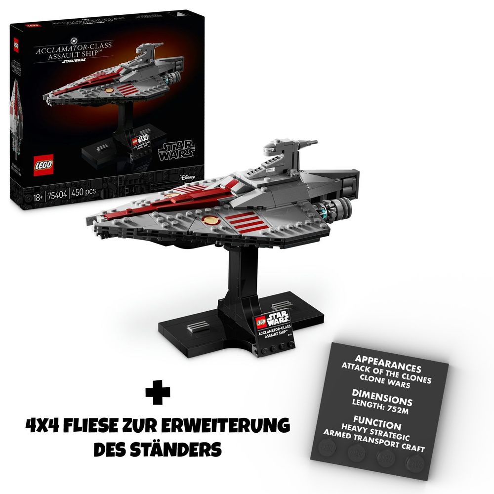 LEGO 75404 Assault Ship der Acclamator-Klasse | JB Spielwaren