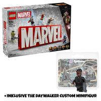 LEGO 76313 MARVEL Logo und Minifiguren inklusive The Daywalker ...